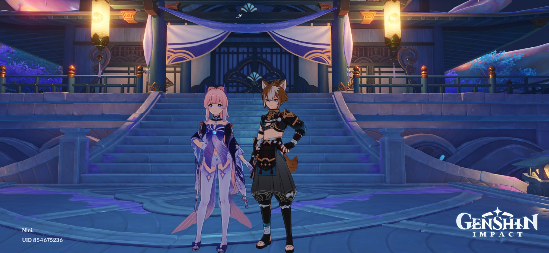 Kokomi and Gorou Genshin Impact | HoYoLAB