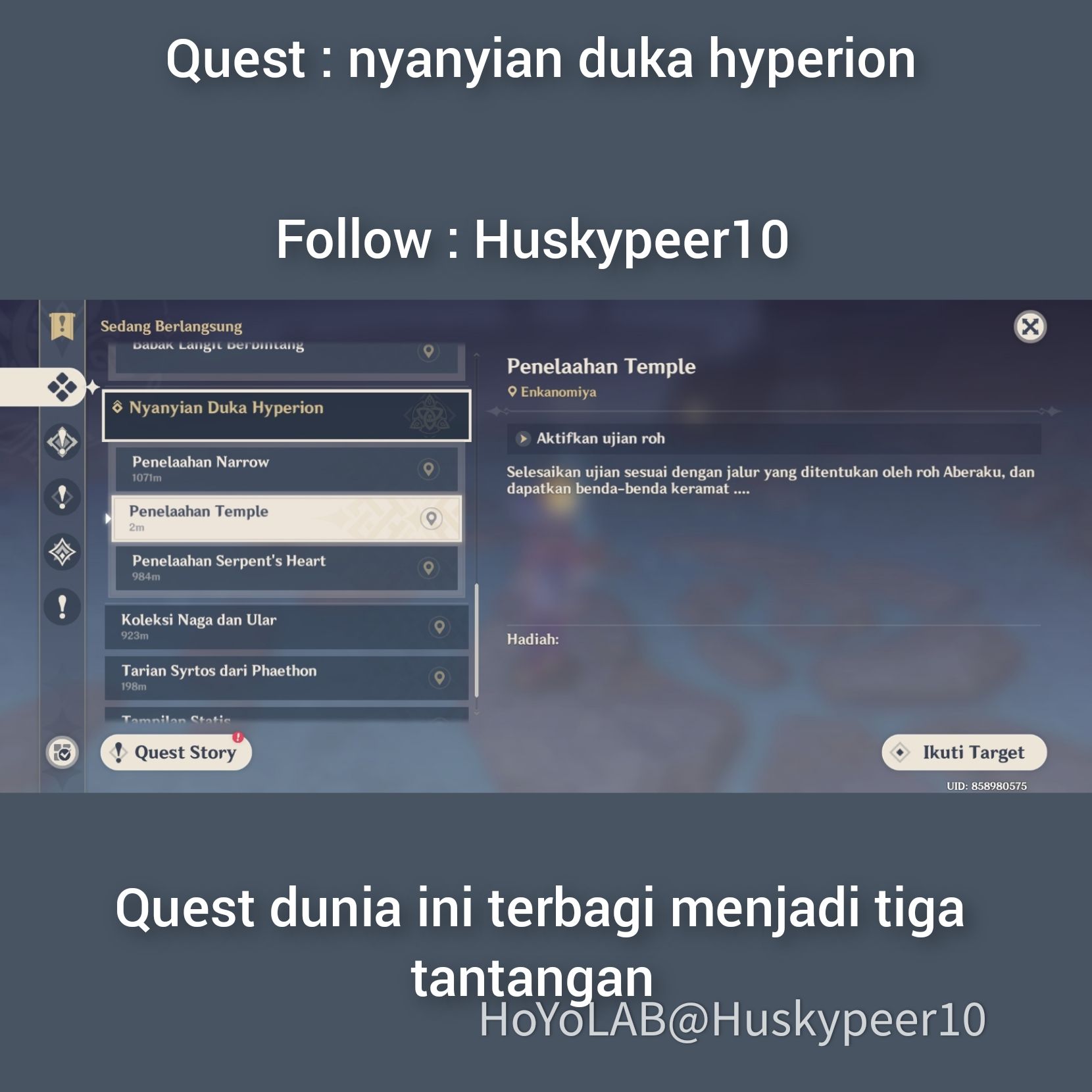 quest dunia : nyanyian duka hyperion Genshin Impact | HoYoLAB
