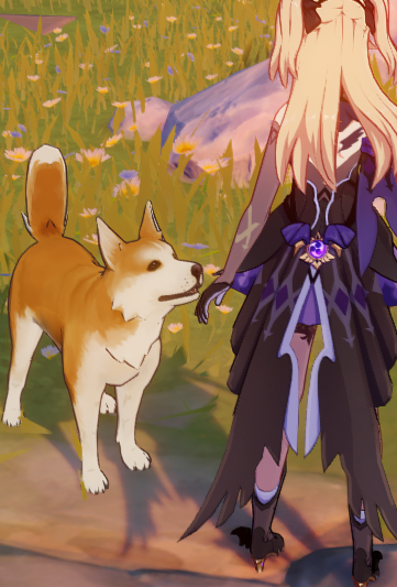 day 3 with doggo boi Genshin Impact | HoYoLAB