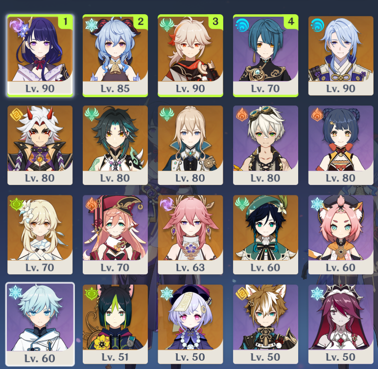 team comp rotation Genshin Impact | HoYoLAB