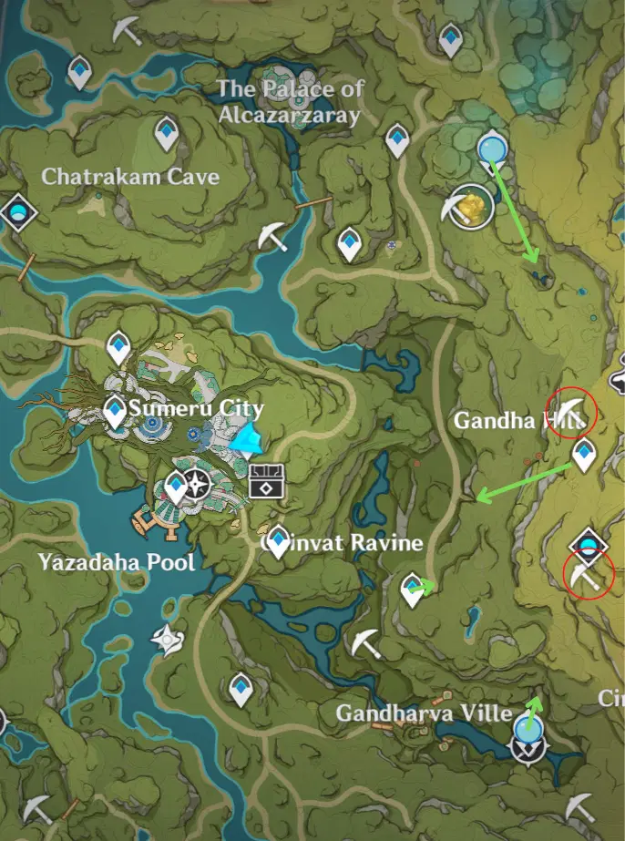 Sumeru Mining Location Genshin Impact | HoYoLAB