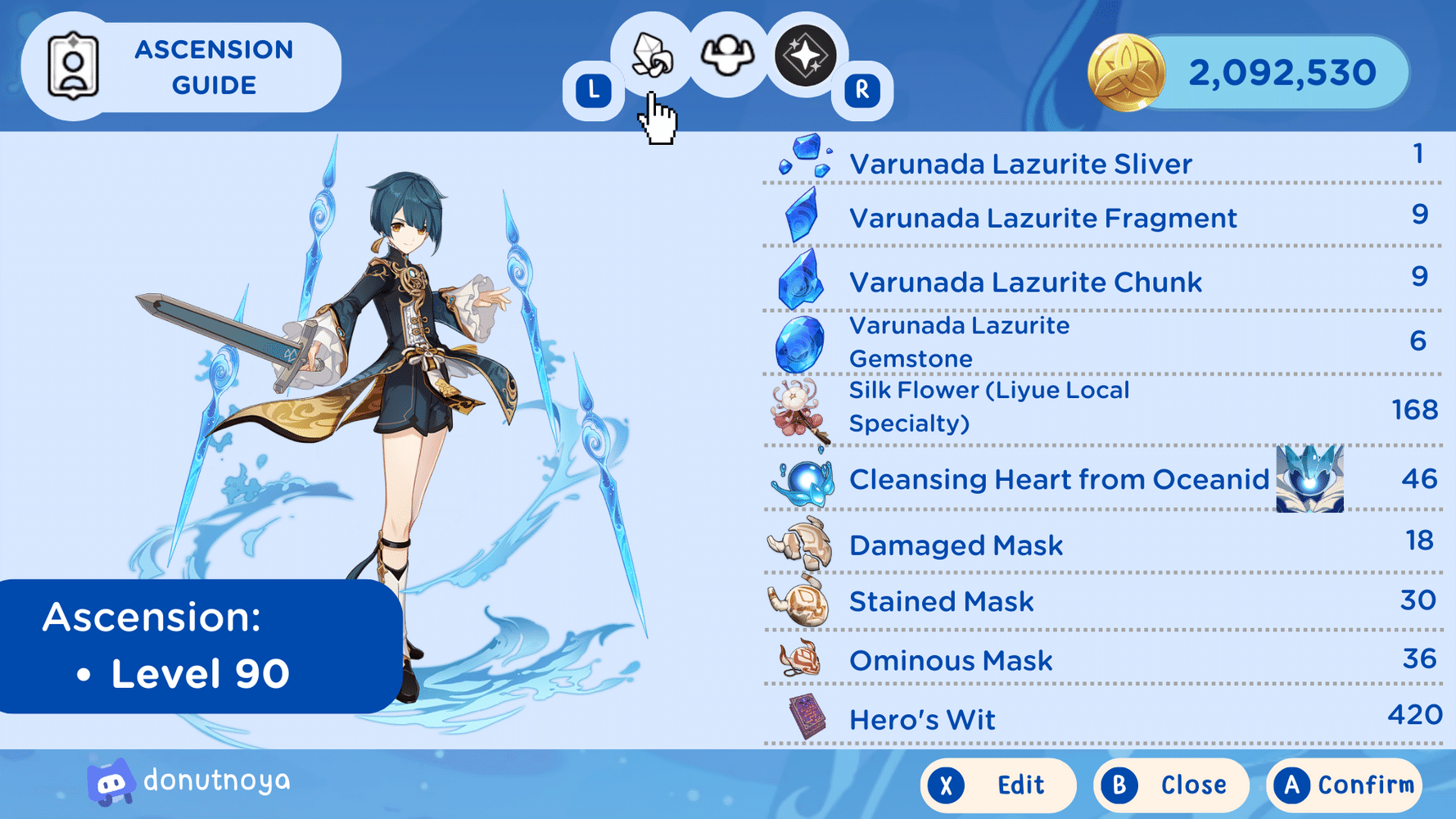 Ver 3.0 | Ganyu, Kokomi, Sucrose, Xingqiu, and Dori Ascension and Talent Guide Genshin Impact ...