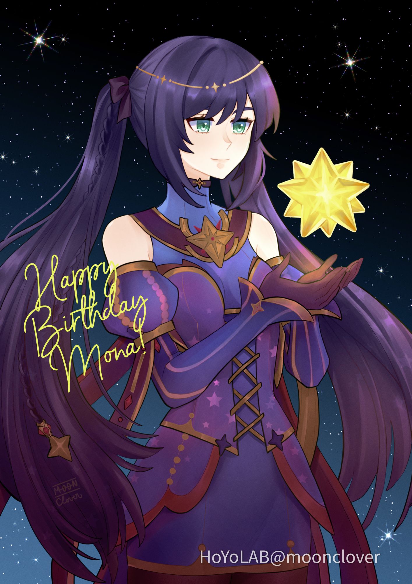 Happy Birthday, Mona!! 🌟 Genshin Impact | HoYoLAB