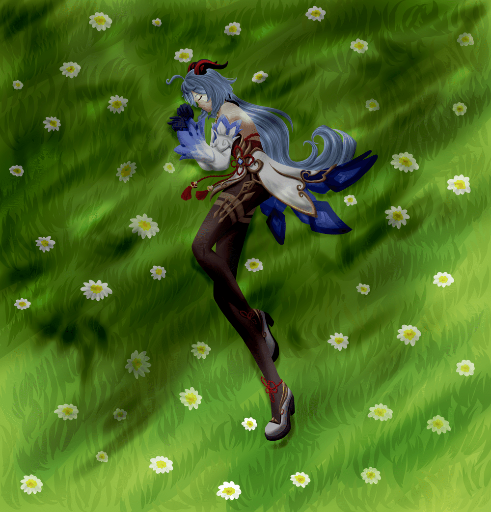 Ganyu Fan Art Genshin Impact | HoYoLAB