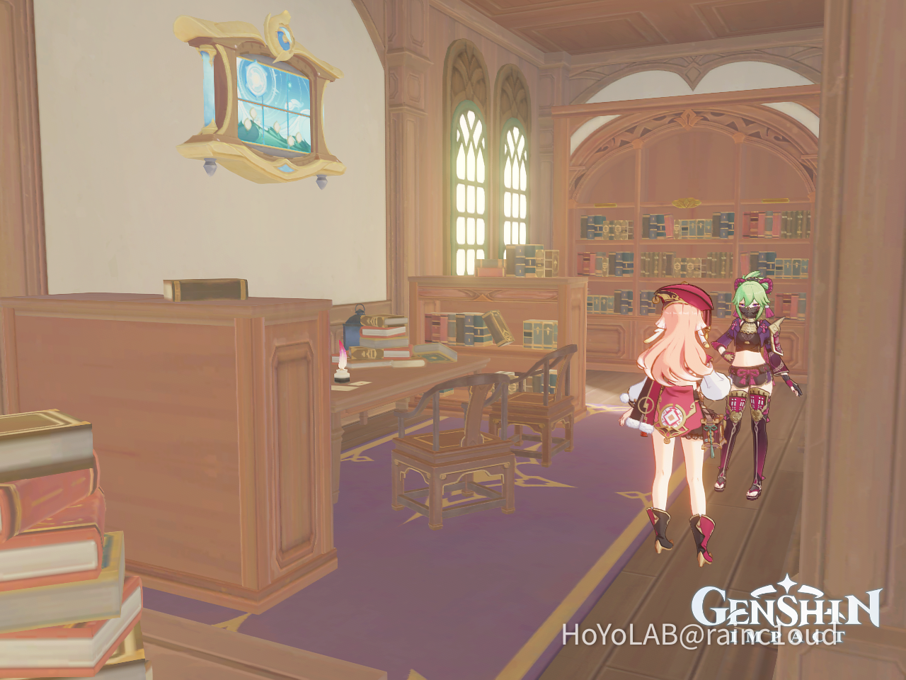 Mondstadt Library (Teapot interior) ♡ | Genshin Impact | HoYoLAB