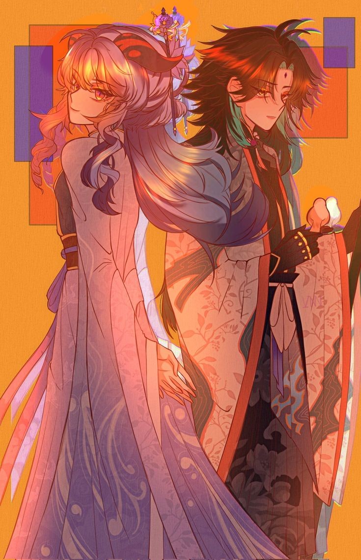 Ganyu and xioa modern au Genshin Impact | HoYoLAB