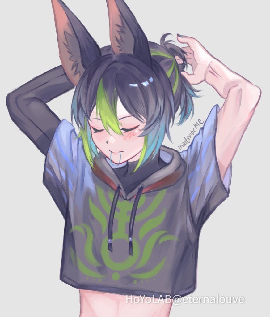 hair up tighnari Genshin Impact | HoYoLAB