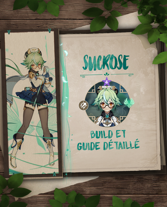 Sucrose | Build + Guide détaillé Genshin Impact | HoYoLAB