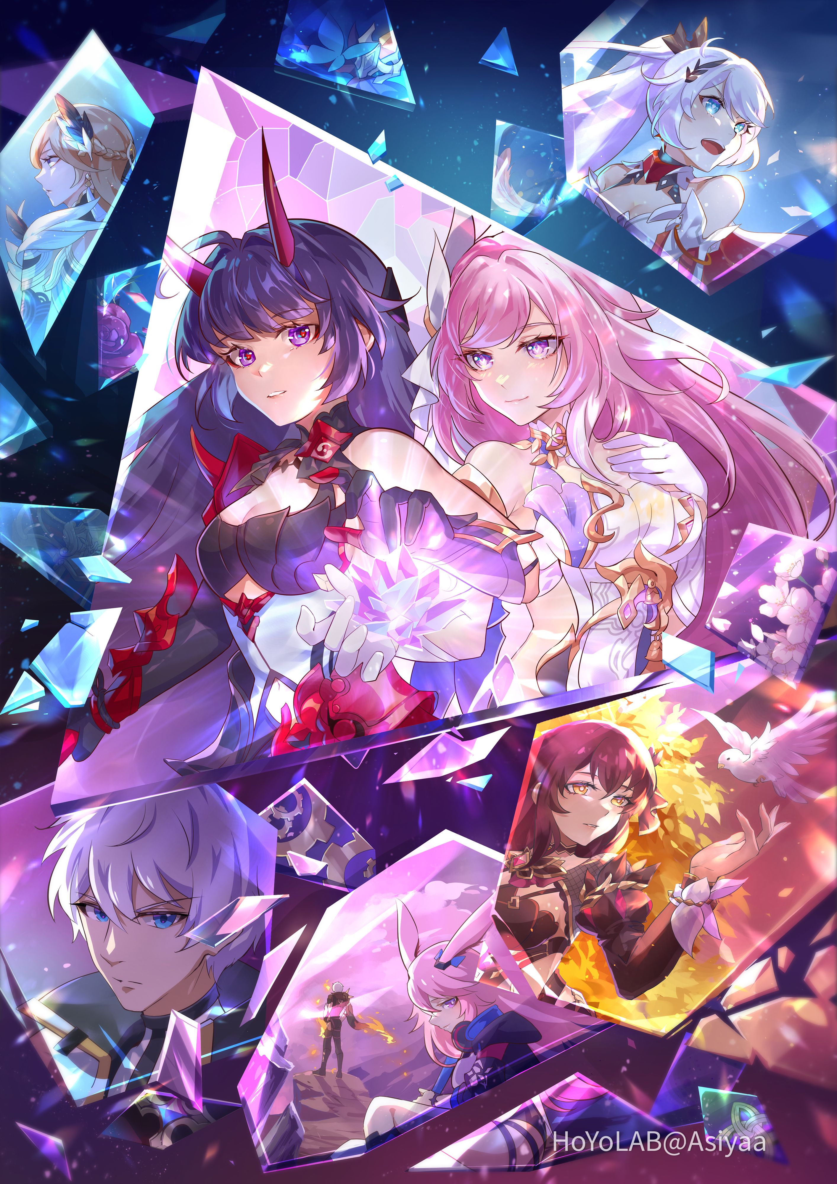 Crystal flower Honkai Impact 3rd | HoYoLAB