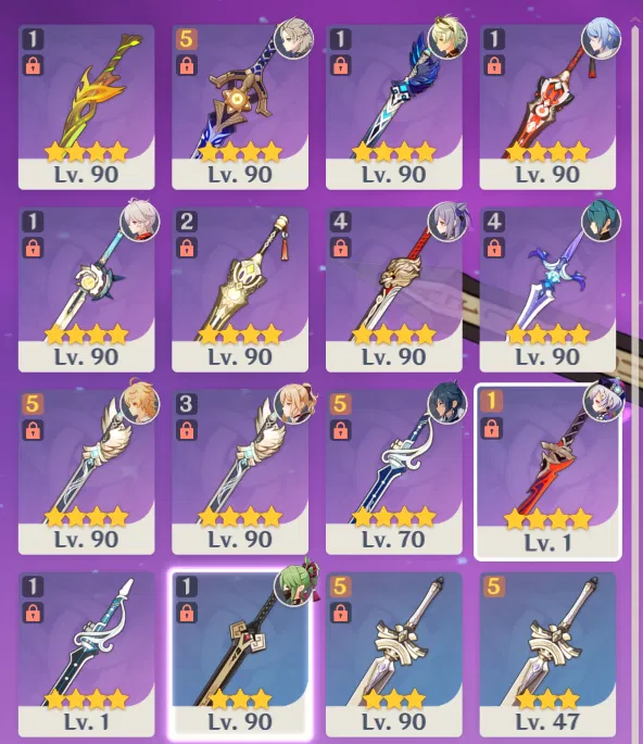 After 610 days I finally got my first sword Billet!!! Genshin Impact ...