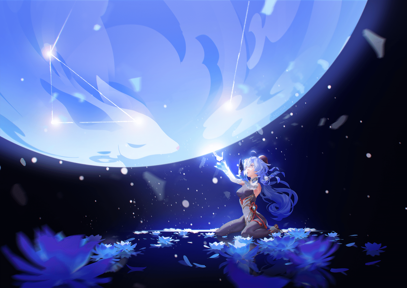 Ganyu fanart Genshin Impact | HoYoLAB