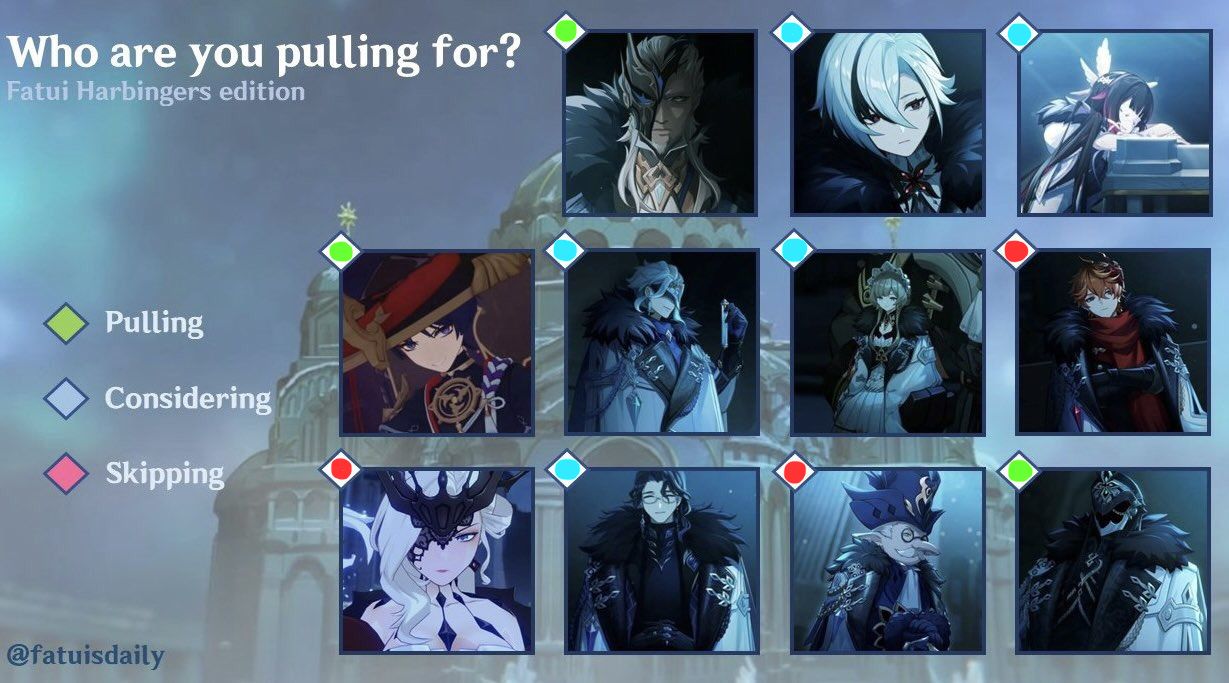 The Harbingers Genshin Impact | HoYoLAB