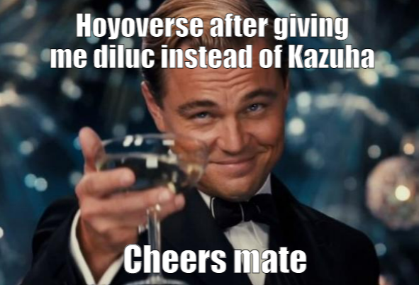 Hoyoverse after giving me dilic instead of Kazuha: Genshin Impact | HoYoLAB