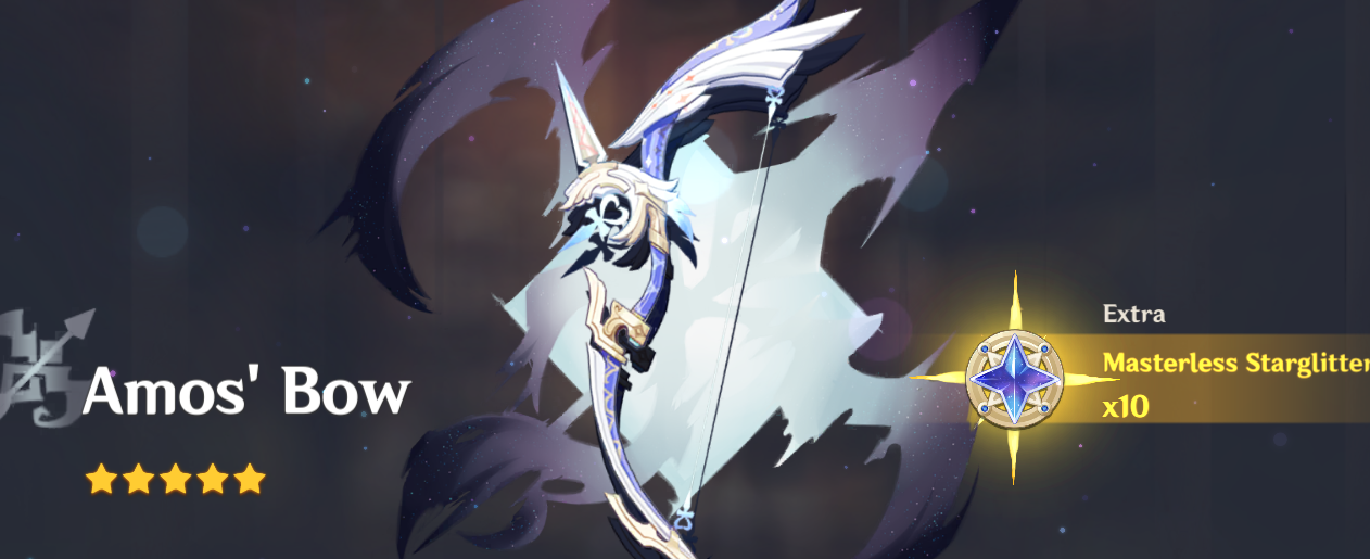 AMOS BOW FINALLY CAME HOME Genshin Impact | HoYoLAB