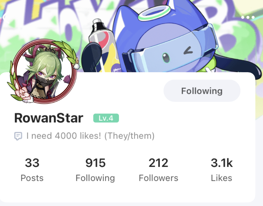 [Shoutouts] Shoutout to RowanStar | HoYoLAB