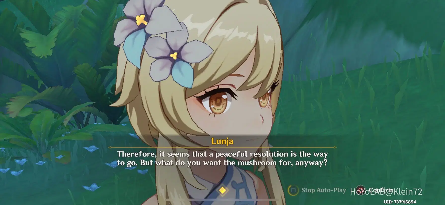 What choice did you make with Lunja? Genshin Impact | HoYoLAB