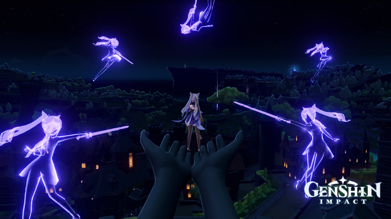 Night Sword Dance Beauty Genshin Impact | HoYoLAB