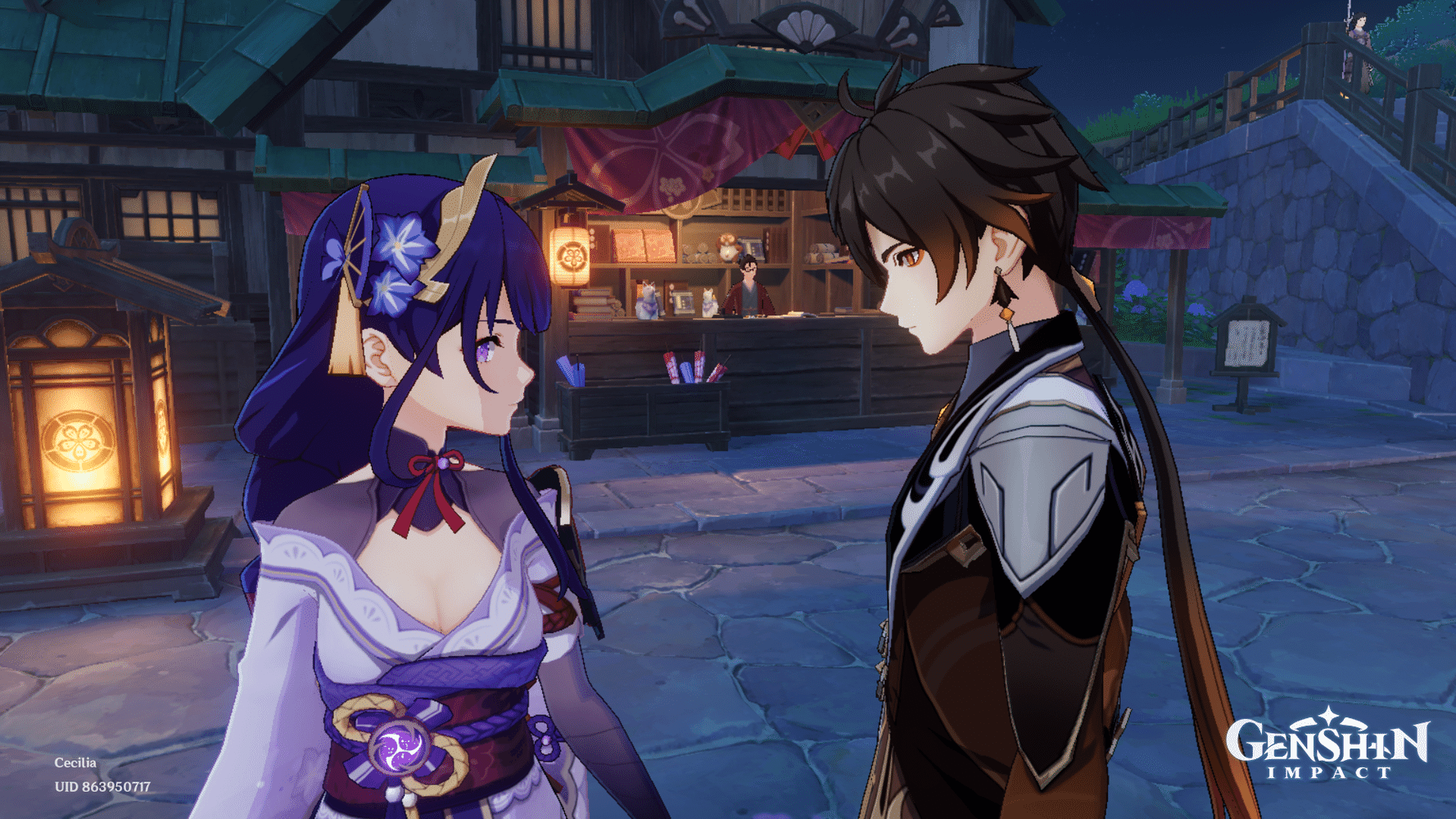 Raiden & Zhongli Genshin Impact | HoYoLAB