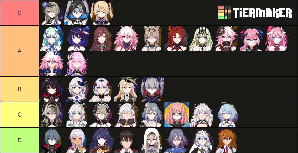 Honkai Impact 3rd Characters Honkai Impact 3rd | HoYoLAB