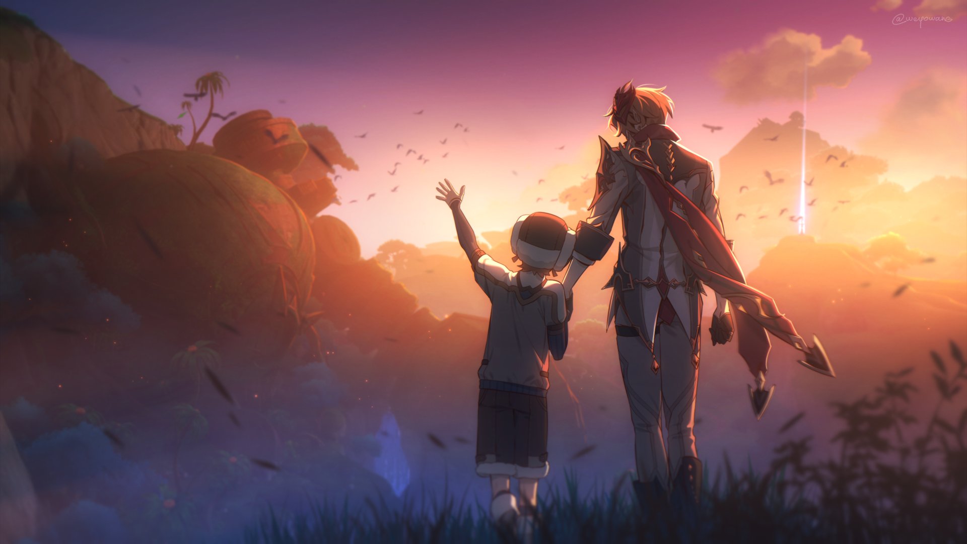 childe và teucer | Genshin Impact | HoYoLAB