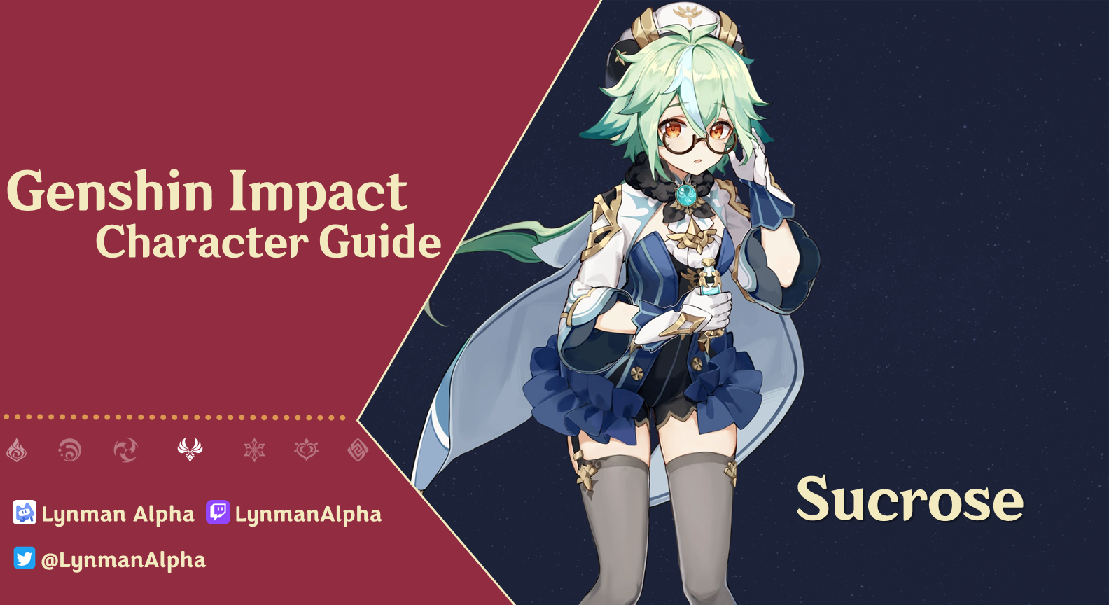 Sucrose | Character Guide [v3.0] Genshin Impact | HoYoLAB