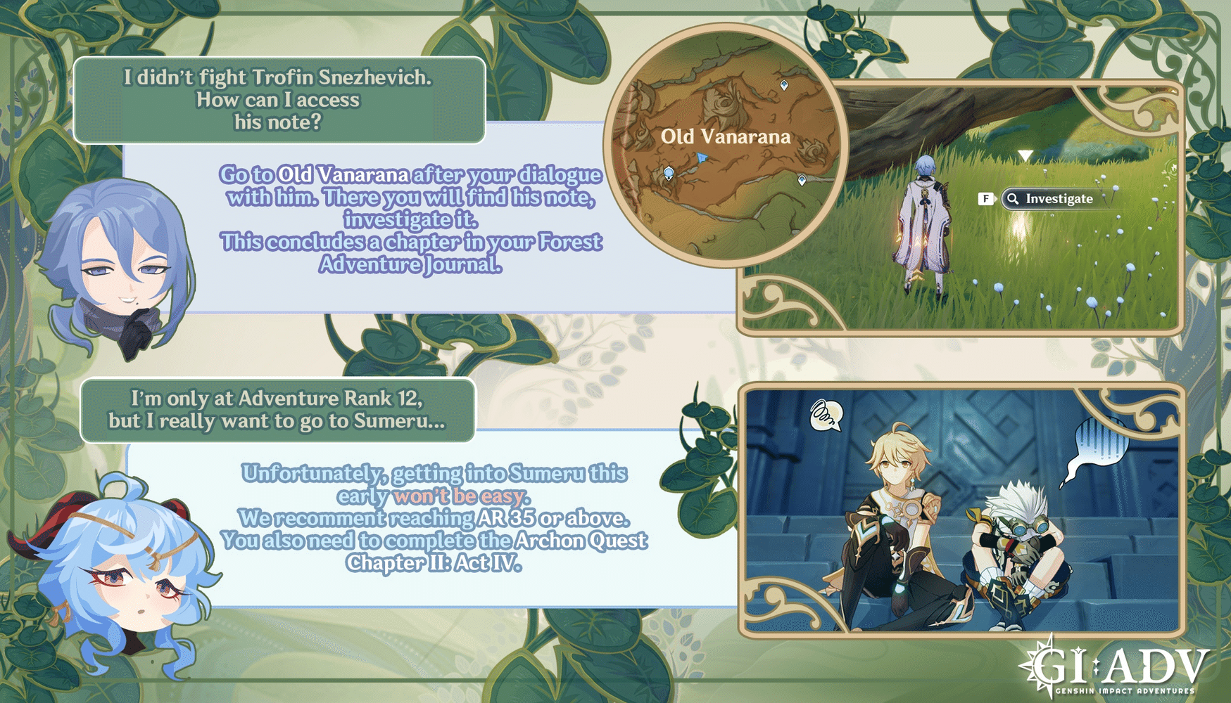 [FAQ] Frequently Asked Questions about Sumeru | English version Genshin ...