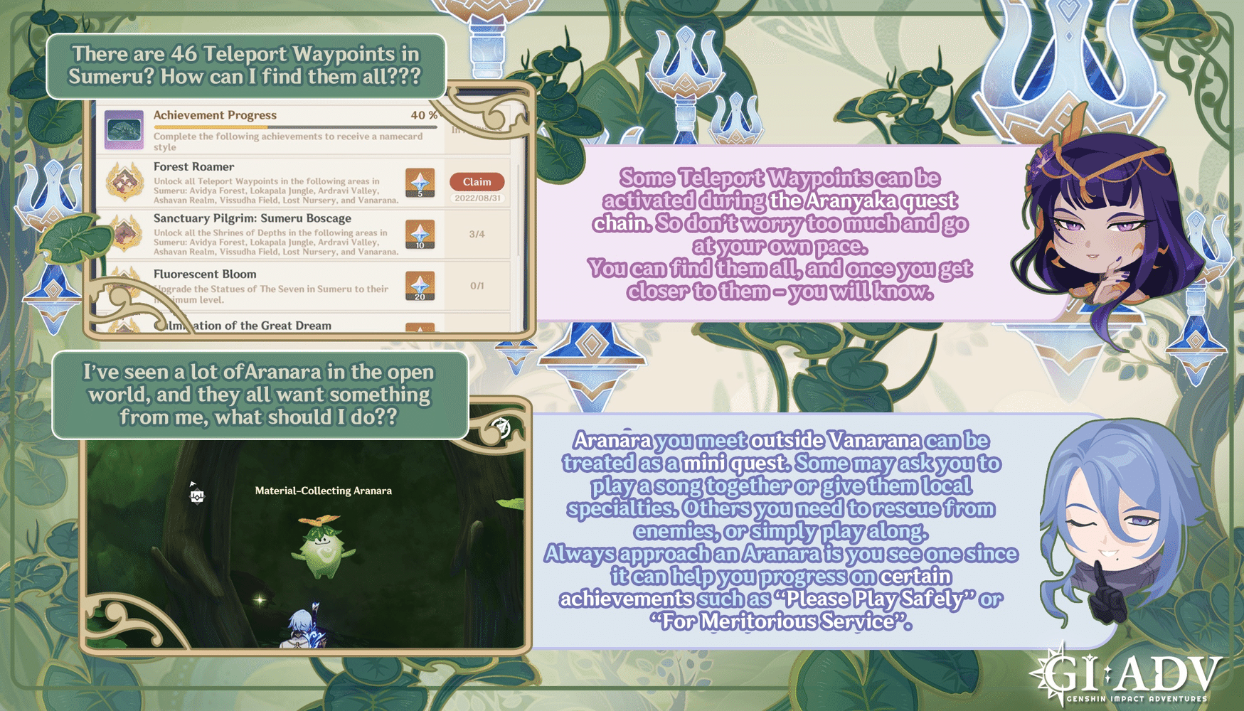 [FAQ] Frequently Asked Questions about Sumeru | English version Genshin Impact | HoYoLAB