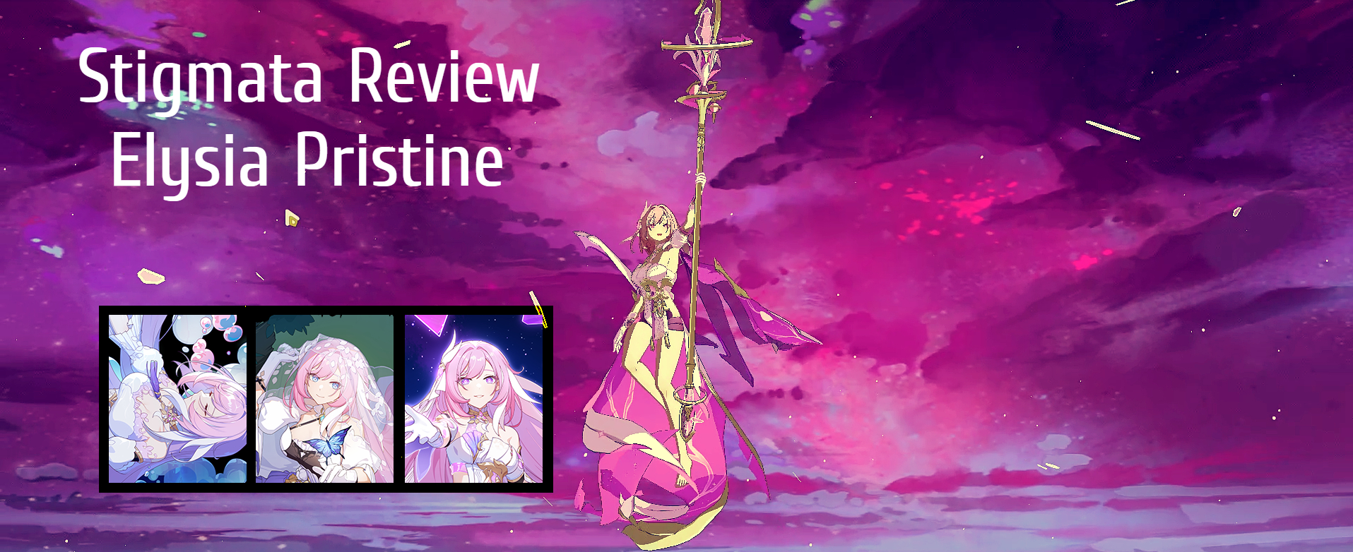 Honkai Impact Beta v6.0 Stigmata Review - Elysia Pristine Honkai Impact 3rd | HoYoLAB