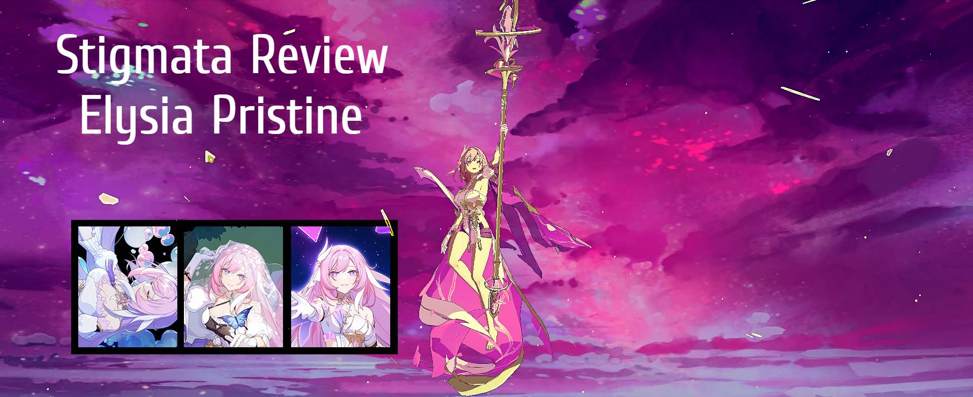 Honkai Impact Beta v6.0 Stigmata Review - Elysia Pristine Honkai Impact ...