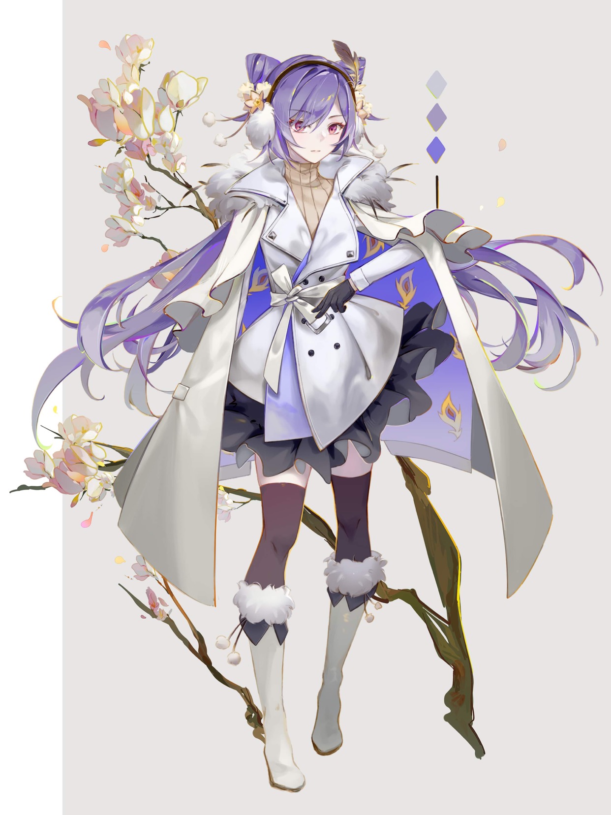 Winter Keqing Genshin Impact | HoYoLAB
