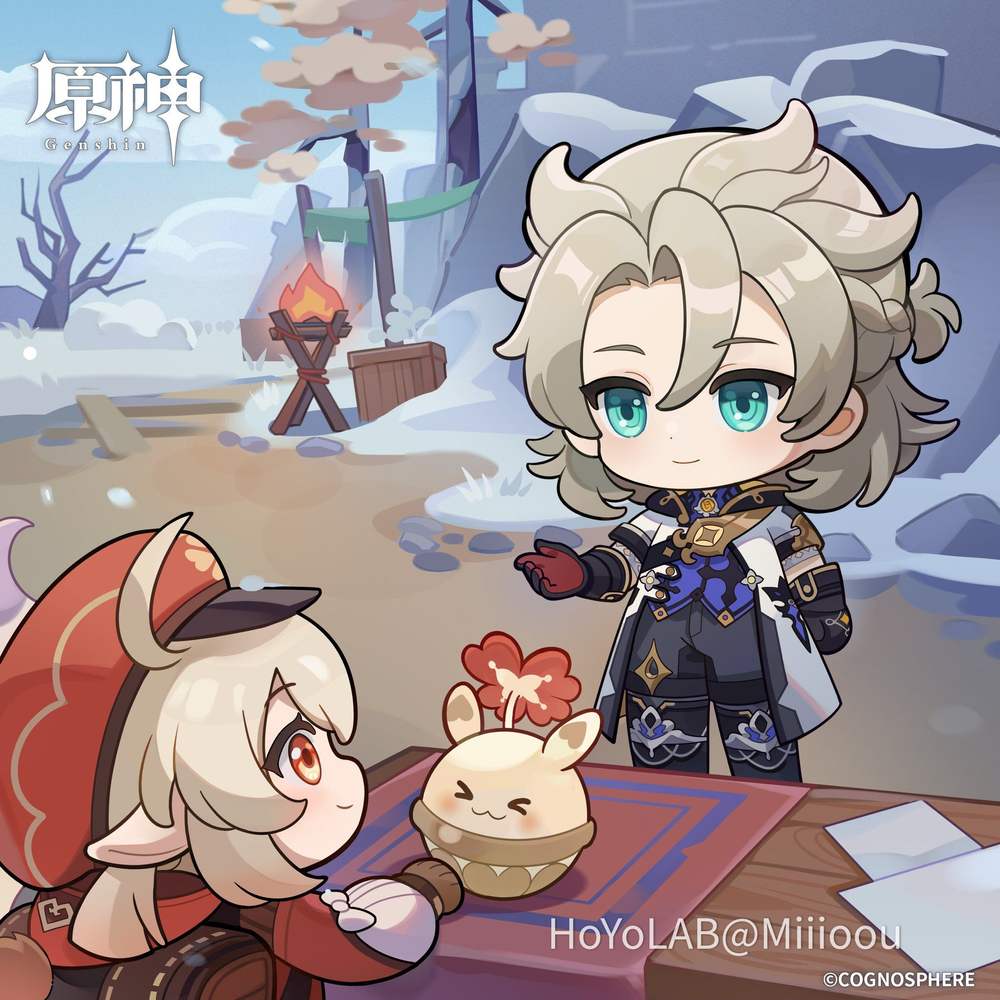 “阿贝多哥哥，这是可莉给你的生日礼物，唉嘿嘿”——奶音可莉 Genshin Impact | HoYoLAB