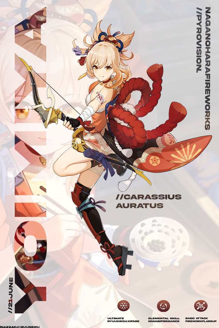 Yoimiya's Poster Genshin Impact | HoYoLAB