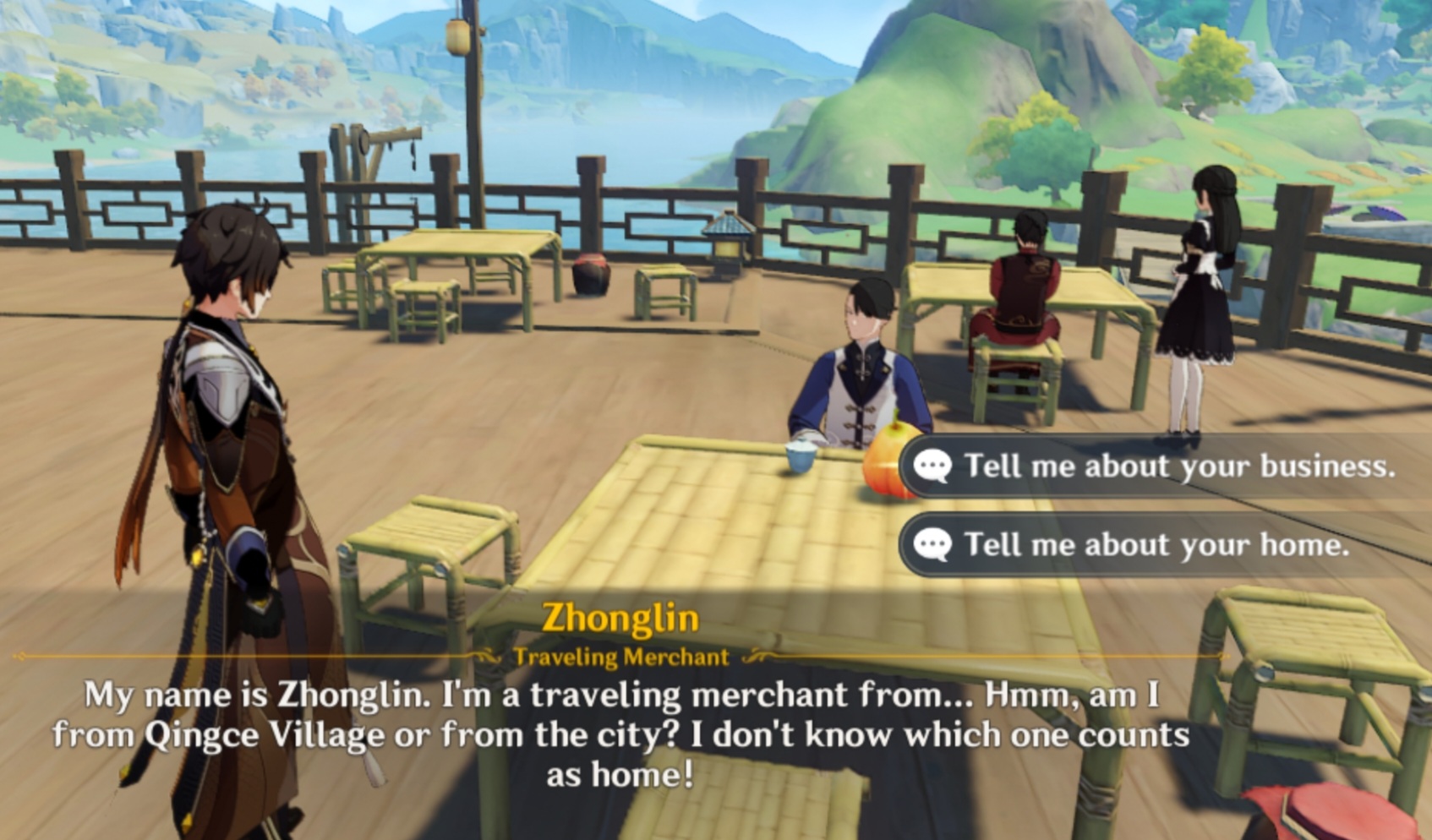 Zhongli meets Zhonglin Genshin Impact | HoYoLAB