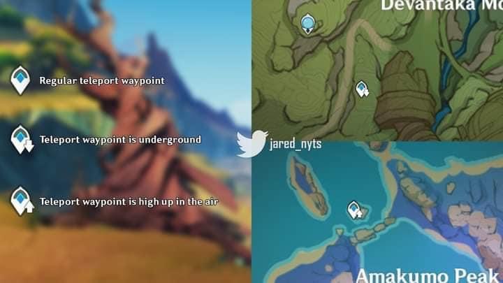 Teleportation Waypoints Genshin Impact | HoYoLAB