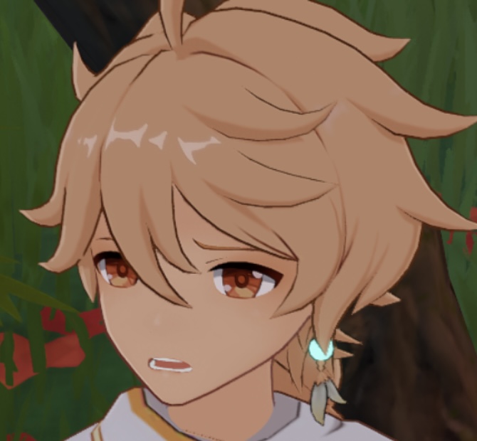 I like taking screenshots of traveler face-reactions | Genshin Impact ...