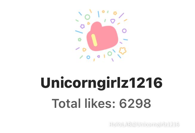 Hey Everyone! We just hit 6k likes | HoYoLAB