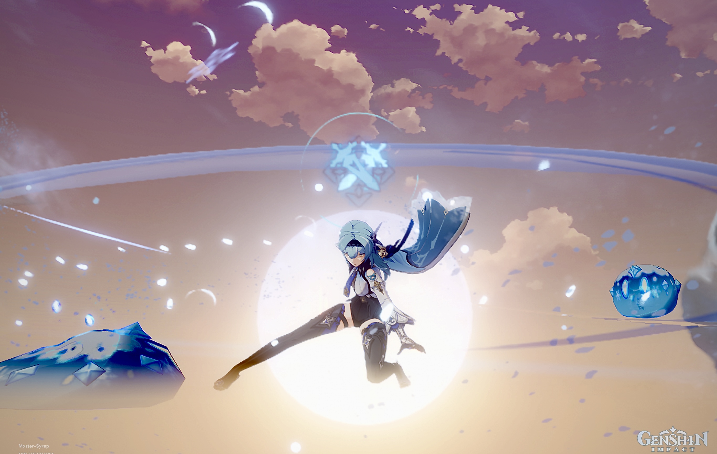 Eula POSE Genshin Impact | HoYoLAB