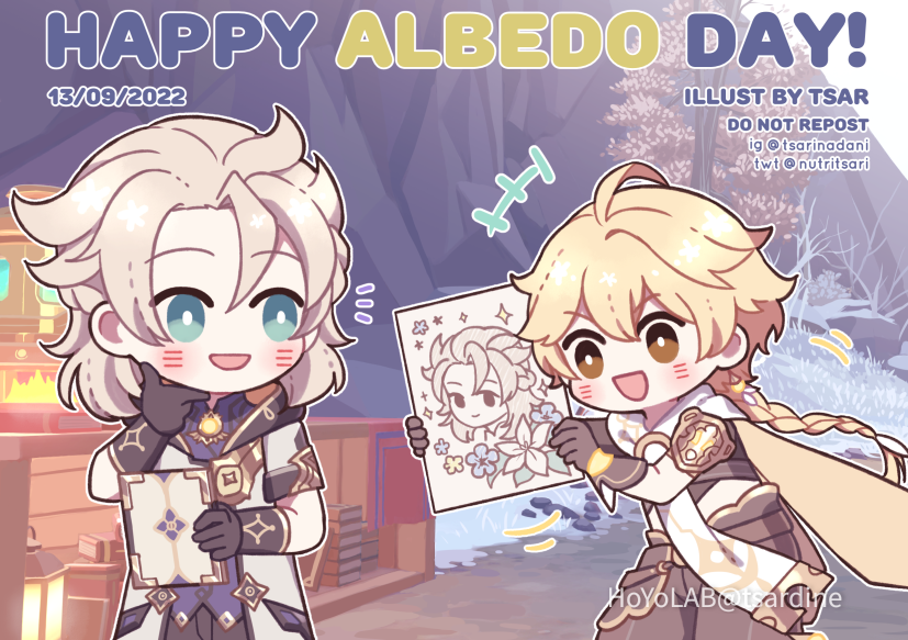 HAPPY ALBEDO DAY!! Genshin Impact | HoYoLAB