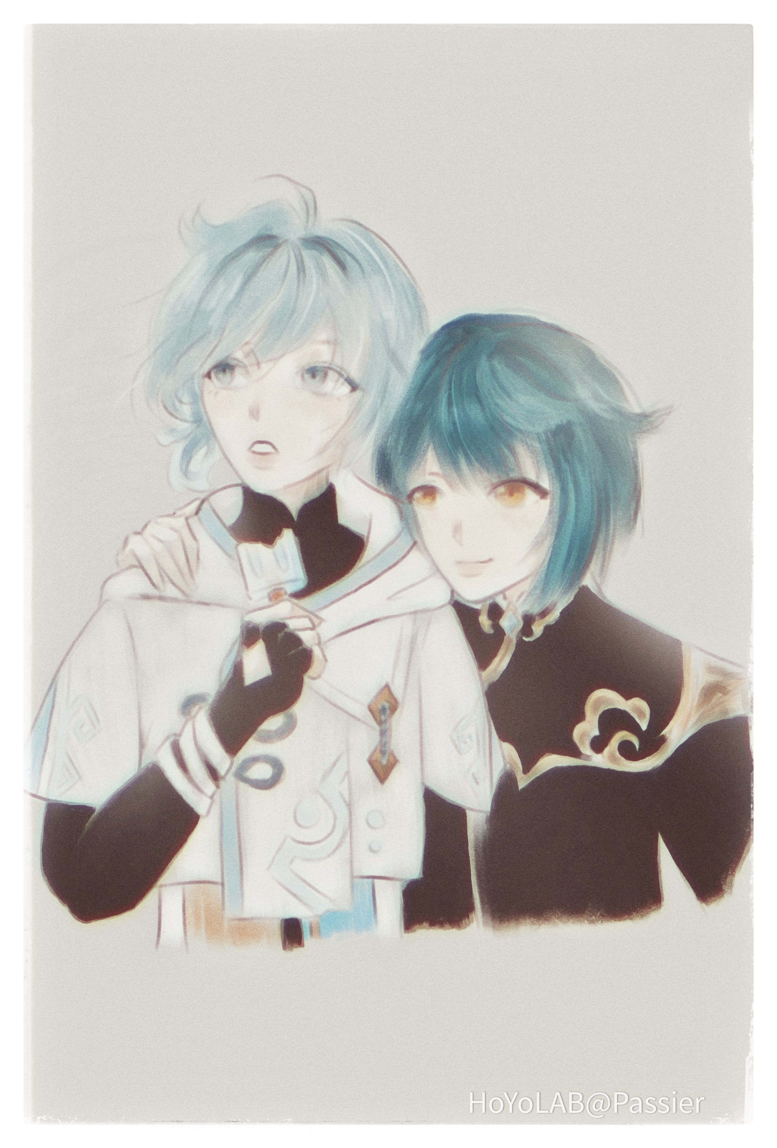 A couple of best friends Genshin Impact | HoYoLAB