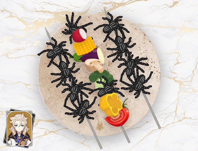 [Food] Albedo Special Spider Recipe 🕷 🕸 💀 😅 (๑•̀д•́๑) | HoYoLAB