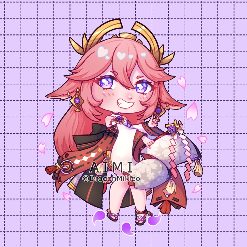 Chibi Yae Miko Genshin Impact | HoYoLAB