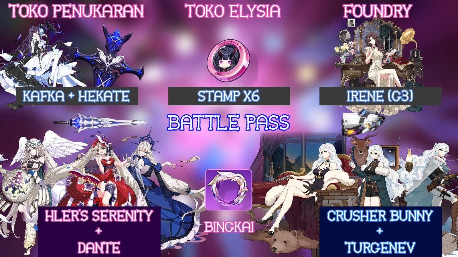 Ulasan Versi 6.0 - Arrow of Novae Honkai Impact 3rd | HoYoLAB