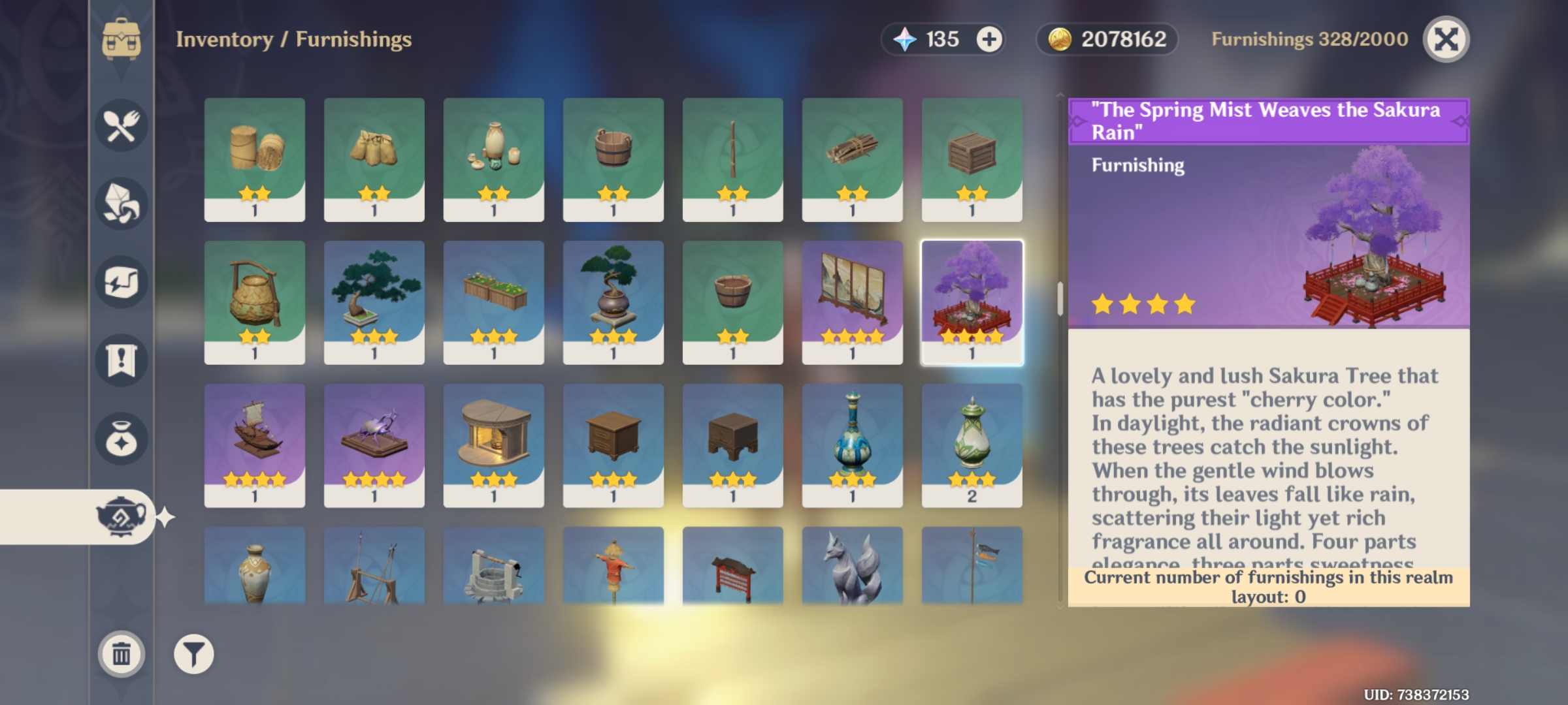 Sakura tree | Genshin Impact | HoYoLAB