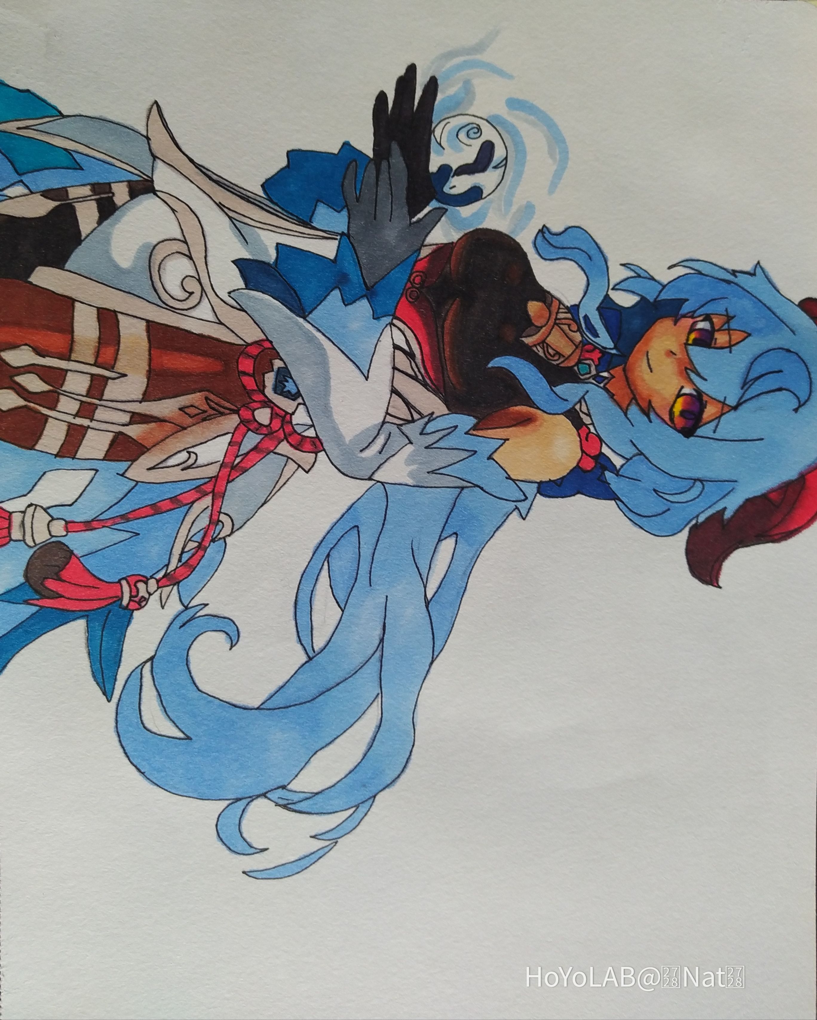 Ganyu drawing Genshin Impact | HoYoLAB