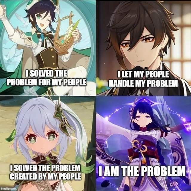 Archon meme Genshin Impact | HoYoLAB