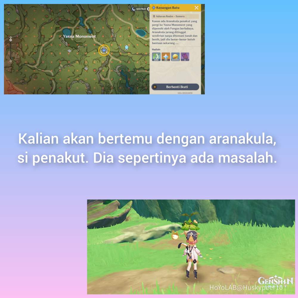 Quest dunia : varuna gatha... Bagian 1: kenangan batu. Genshin Impact ...