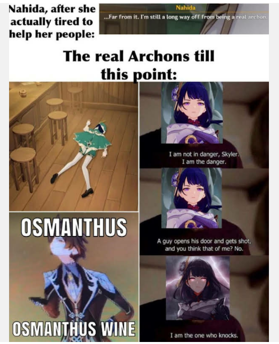 Nahida is a nice archon but the people of sumeru are the problem ...