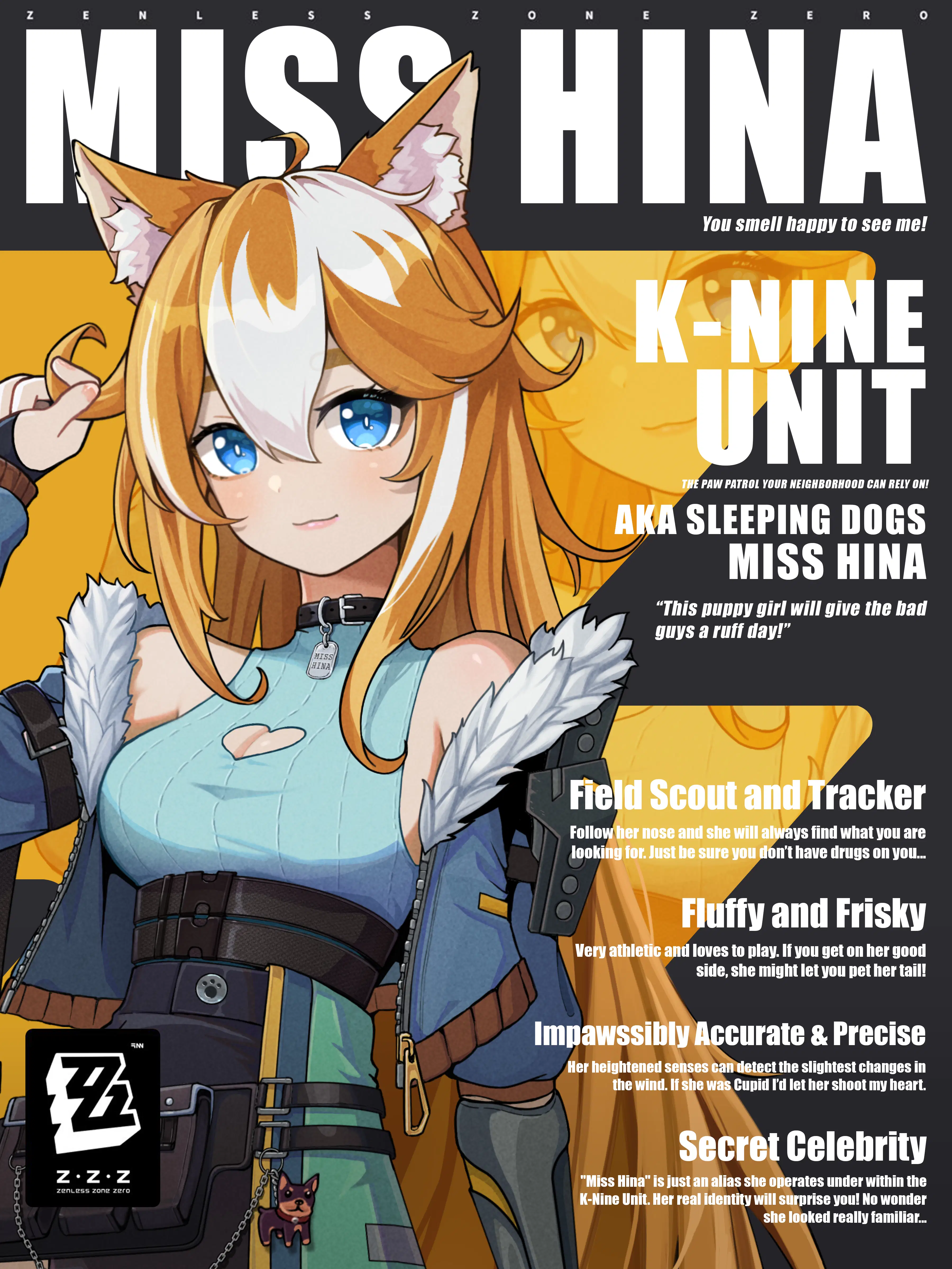 Miss Hina in ZZZ (Fan-made) Zenless Zone Zero | HoYoLAB