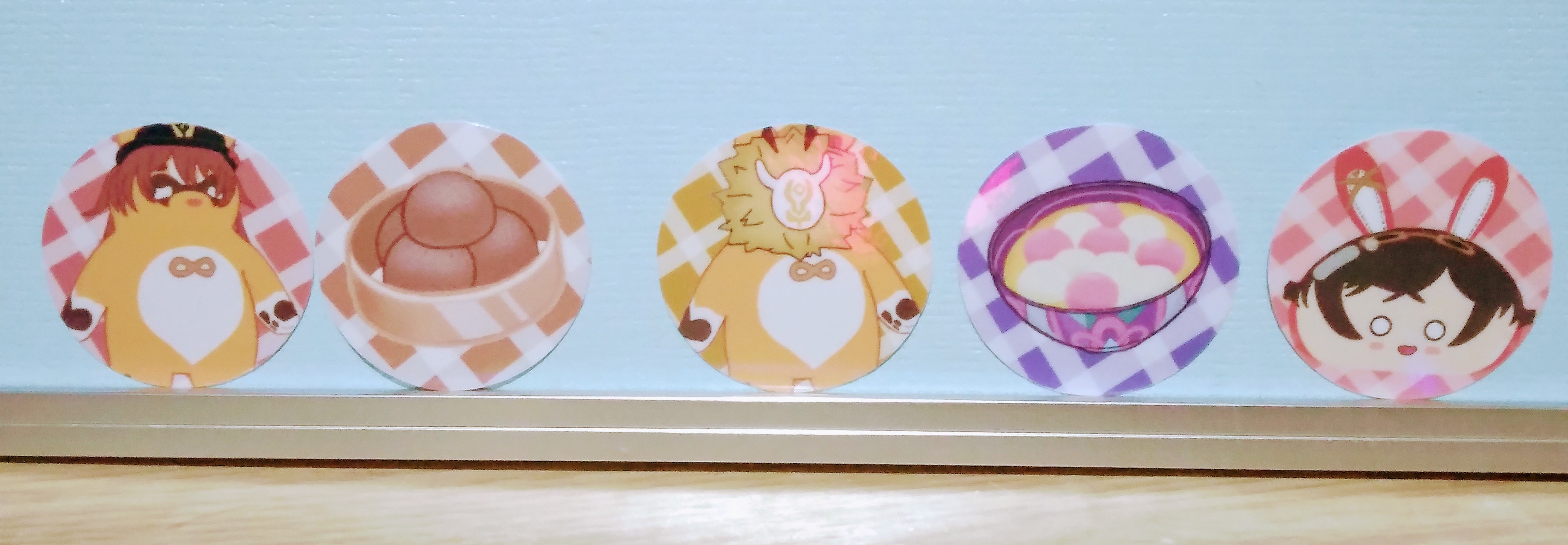 I turned my art to holo stickers ⸜(｡˃ ᵕ ˂ )⸝ Genshin Impact | HoYoLAB