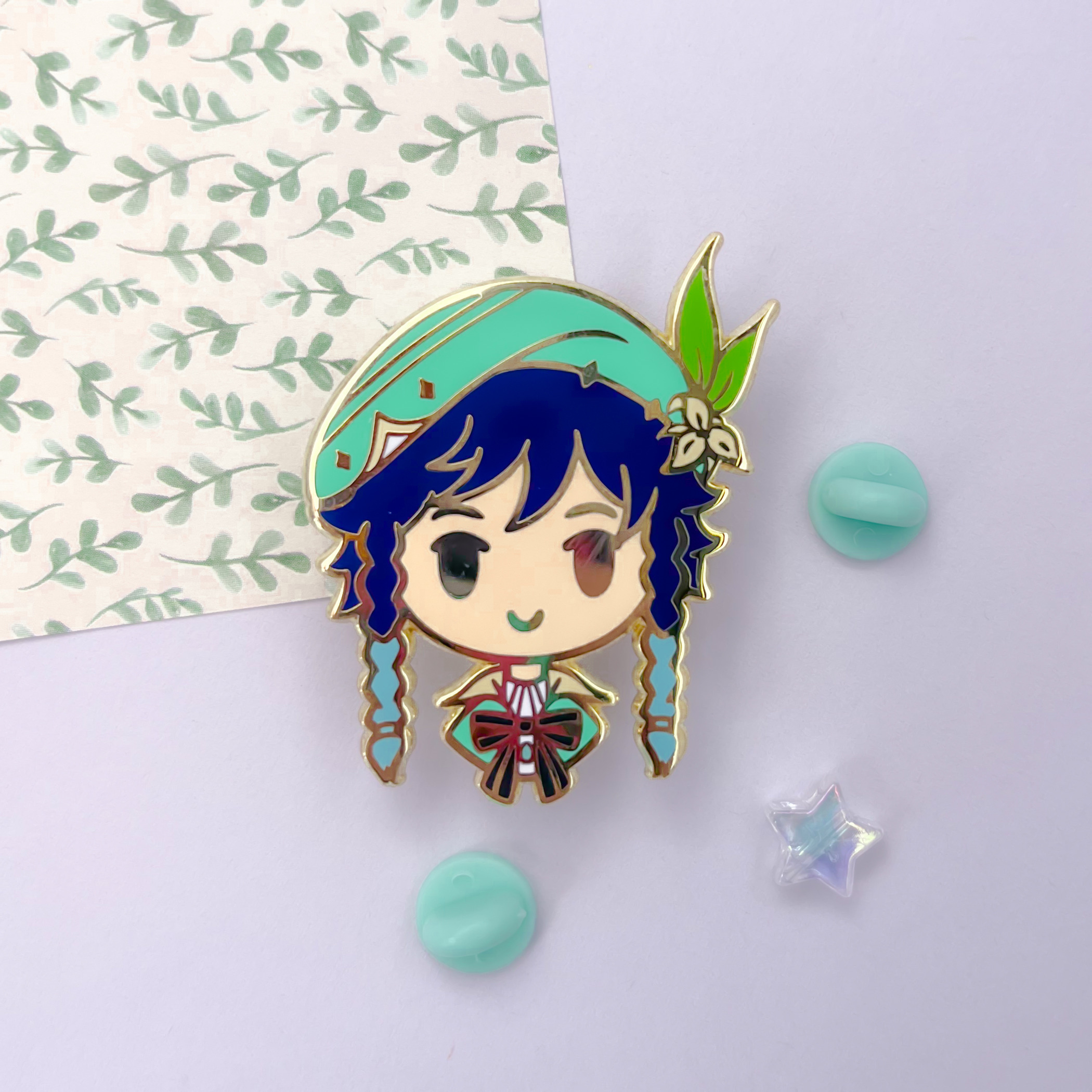 Venti enamel pin! Genshin Impact | HoYoLAB